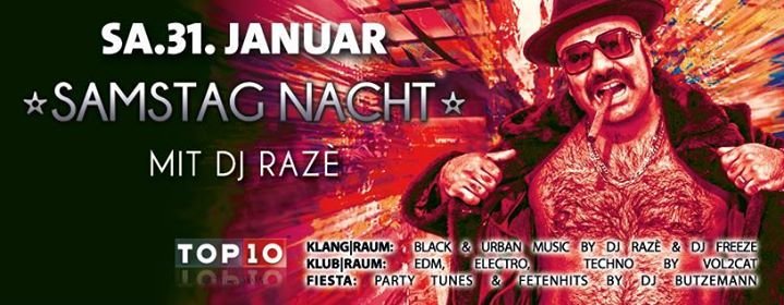 Party - ★SAMSTAG NACHT★ MIT DJ RAZÉ★ - TOP 10 in Tübingen - 31.01.2015