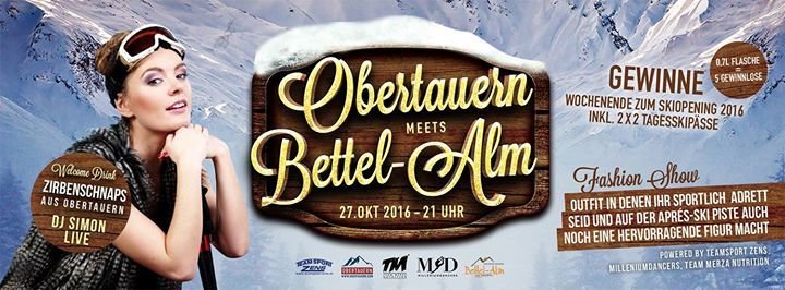 Party - Obertauern meets Bettel-Alm Johannesgasse - Bettel-Alm in Wien - 27.10.2016
