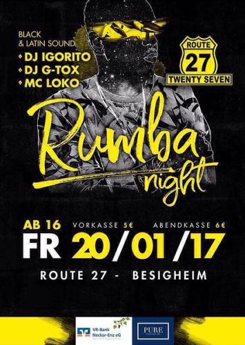 Party - Rumba Night - - 20.01.2017
