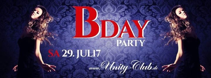 Party - Sa. 29 Juli. Geburtstagsparty Unity Club Bruchsal - Unity Club ...