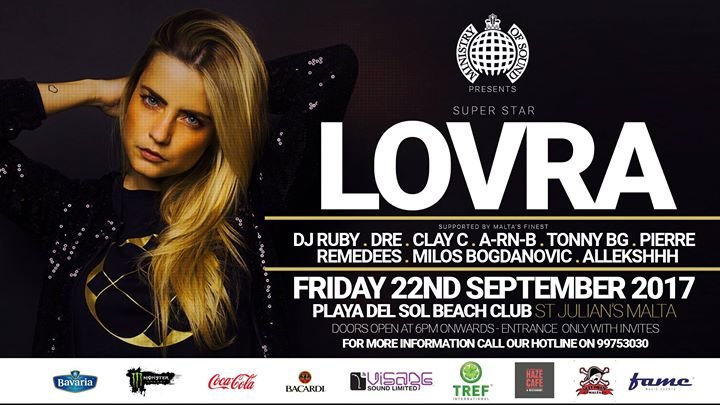 Party - Ministry of Sound presents LOVRA - Ministry of Sound - 22.09.2017
