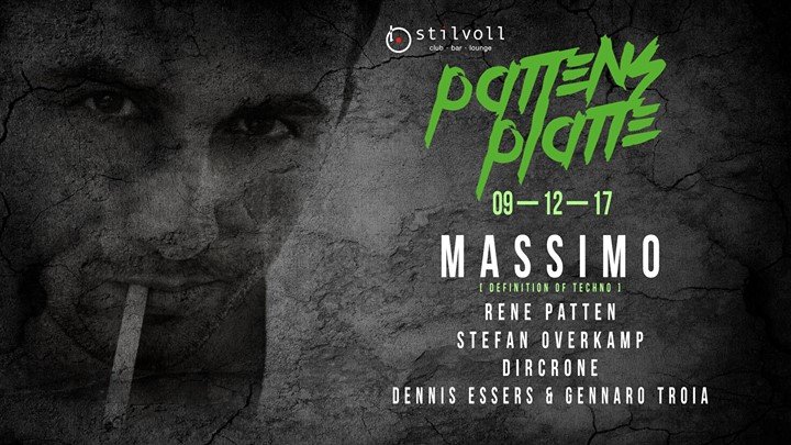Party - Patten´s Platte w/ Massimo / Rene Patten / Stefan Overkamp /uvm ...