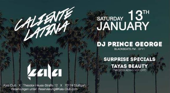 Party - CALIENTE LATINA || GRAND OPENING || KALA STGT || 13.01.18 ...