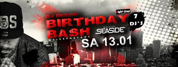 Party - DJ DeeOh B-Day Bash - Disco Seaside 7 DJs Nightliner - Seaside ...