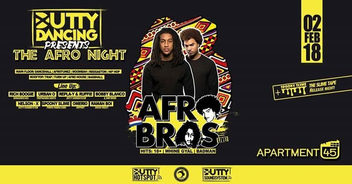 Party - Dutty Dancing pres. The Afro Night feat. Afro Bros LIVE | 02.02 ...