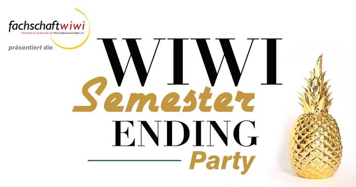 Party - WIWI Semester Ending Party - Mahagonibar - 01.03.2018