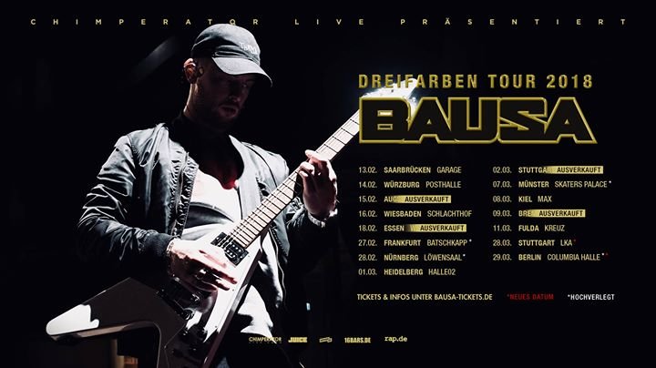 Party - Bausa • Dreifarben Tour 2018 • Stuttgart (Zusatzshow) - bigFM Studio Stuttgart - 28.03.2018