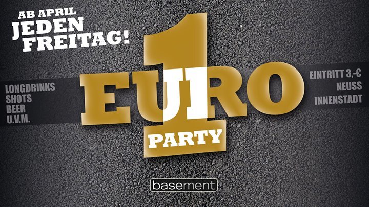 Party - 1,- Euro Party - jeden Freitag! - Eventlocation Wetthalle - 06. ...
