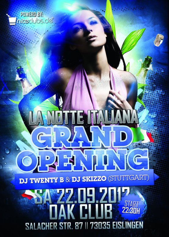 Party - La Notte Italiana - OAK - 22.09.2012