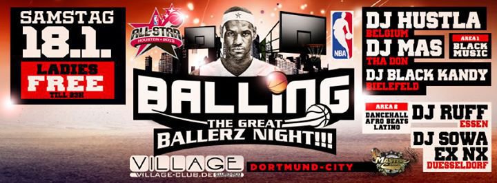 Party - Heute Abend!!! Balling " All Star Special" Hosted By Larry ...