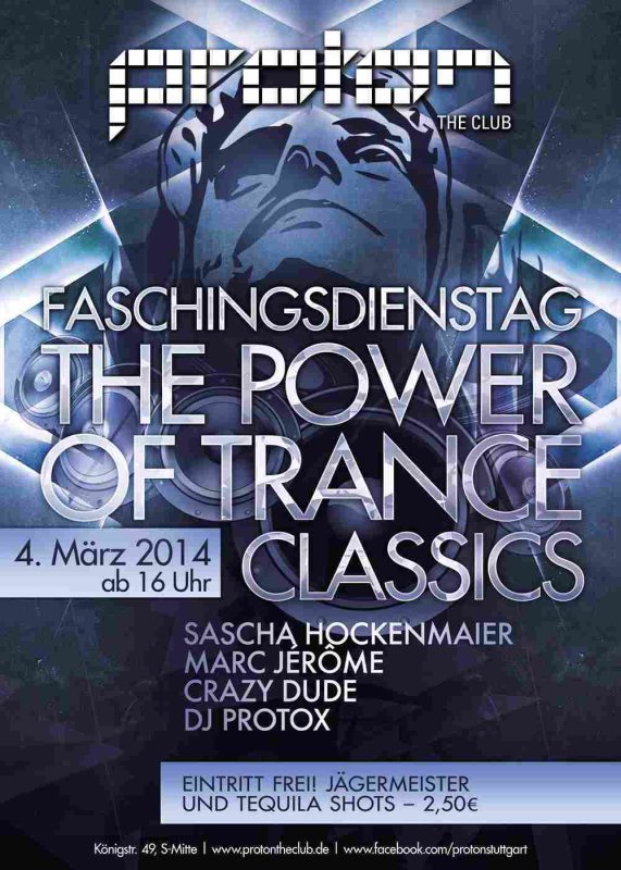 Bilder - The Power Of Trance Classics - Proton in Stuttgart - 04.03.2014