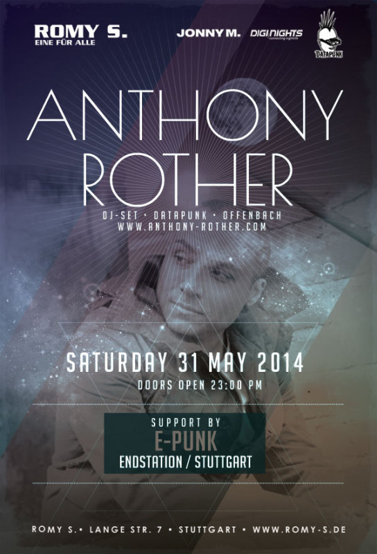 Événement - Anthony Rother (DJ-Set / Datapunk / Offenbach) - Romy S. in ...