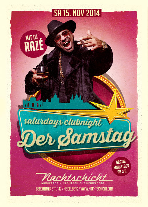 Bilder - DER SAMSTAG mit DJ Razé - Musikfabrik Nachtschicht Heidelberg ...
