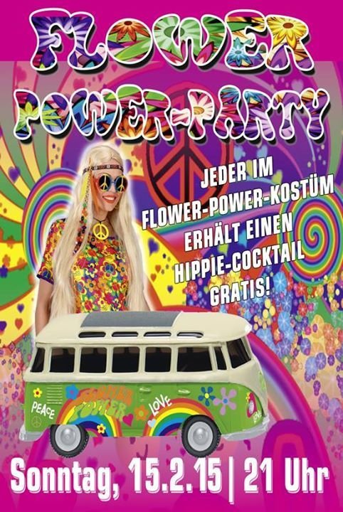 Party - Flower Power Party! - KlapsMühle - 15.02.2015