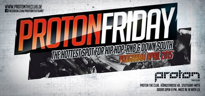 Party - Proton Friday April 17th // ++ Vodka Fanta Shot Night ++ The ...