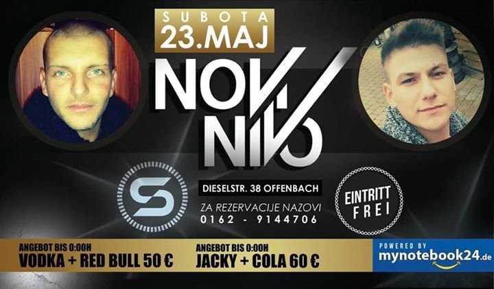 Party - NOVI NIVO LIVE - Club Scena - 23.05.2015