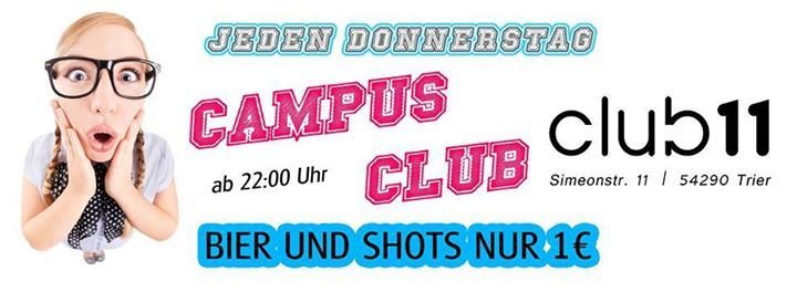 Party - Campus Club - Club11 - 21.01.2016