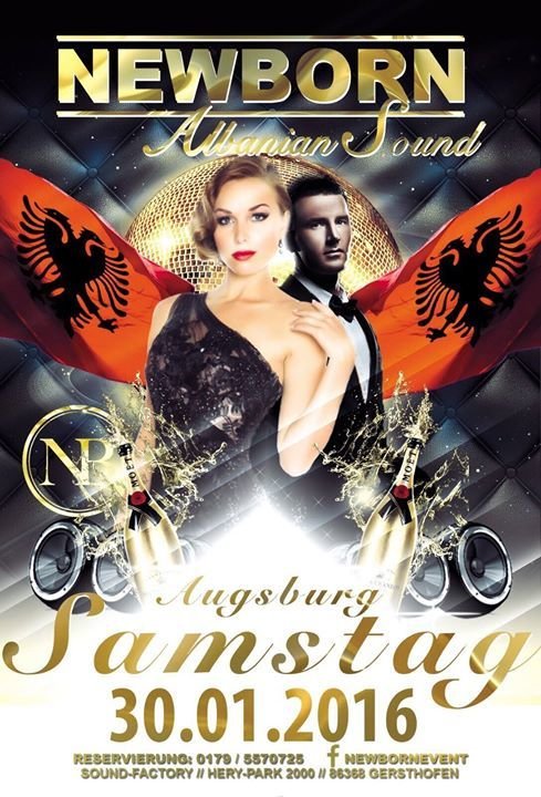Party - N E W B O R N - Albanian Sound - Sound-Factory - 30.01.2016