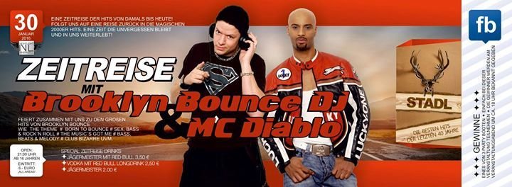 Party - ZEITREISE MIT BROOKLY BOUNCE DJ & MC °° TEILNEHMEN °° GEWINNEN ...