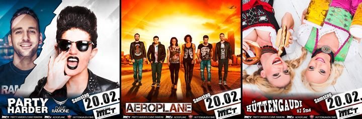 Party - PARTY HARDER - Dave Ramone MC2: Aeroplane C4: Hüttengaudi mit ...