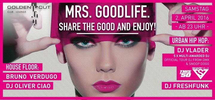 Party - MRS.GOODLIFE. Official Opening Event Golden Cut - Golden Cut ...