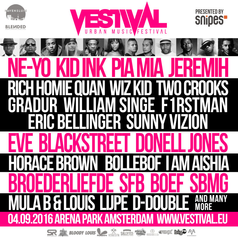 Festival - Vestival - ArenaPark in Amsterdam - 04.09.2016
