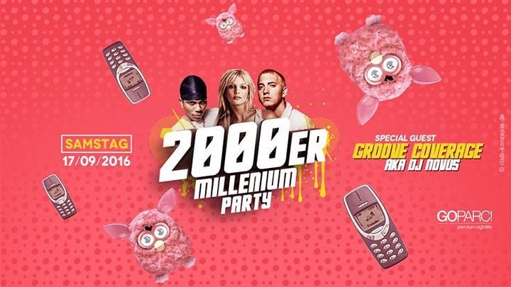 Party - 2000er Millennium Party mit Groove Coverage aka DJ Novus ...