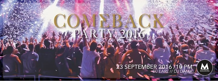 Party - Comeback PARTY 2016 - Melusina in Luxembourg - 23.09.2016