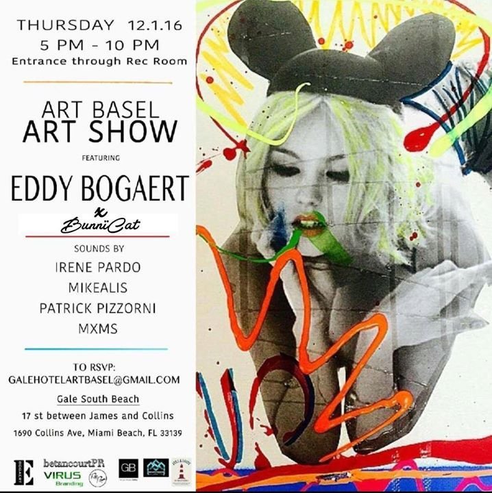 Party - Art Basel Showcase ft Eddy Bogaert - Rec Room - 01.12.2016