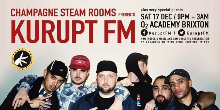 Party - Kurupt FM - O2 Academy Brixton - 17.12.2016