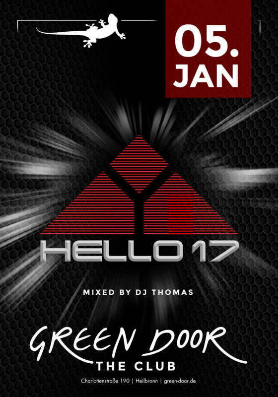 Party - Hello 17 - Green Door in Heilbronn - 05.01.2017
