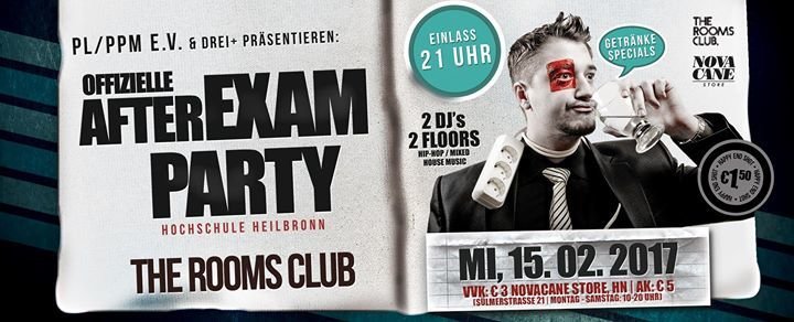 Bilder - Offizielle After Exam Party - Hochschule Heilbronn - The Rooms ...