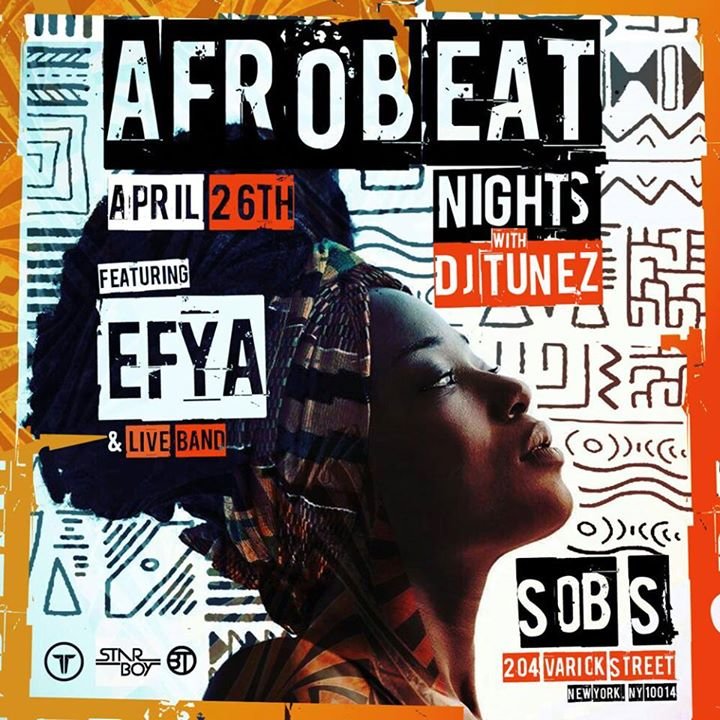 Party - AfroBeat Nights With DJ Tunez - SOB´s (Sounds of Brazil), New ...