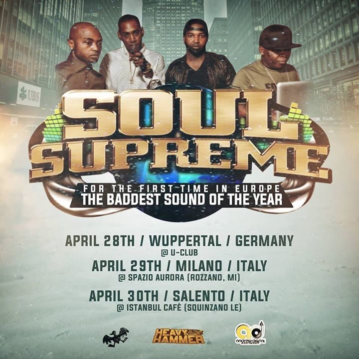 Party - Soul Supreme - For the first time in Europe - U-Club - 28.04.2017