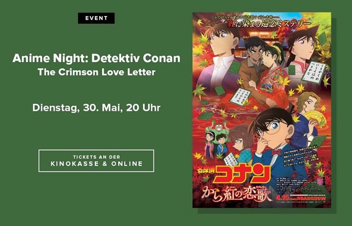 Party - Anime Night 2017: Detektiv Conan - The Crimson Love Letter ...
