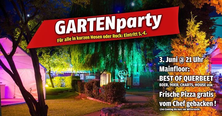 Party - Gartenparty - Alte Chemiefabrik - 03.06.2017