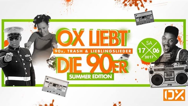Party - OX LIEBT DIE 90er - 90ER Still Portrait Art Fotosession - OX in ...