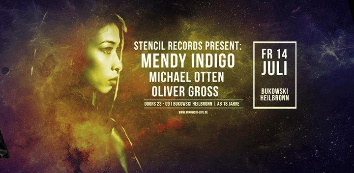Party - Mendy Indigo (Dark&Dirty) | Heilbronn - Bukowski-live - 14.07.2017