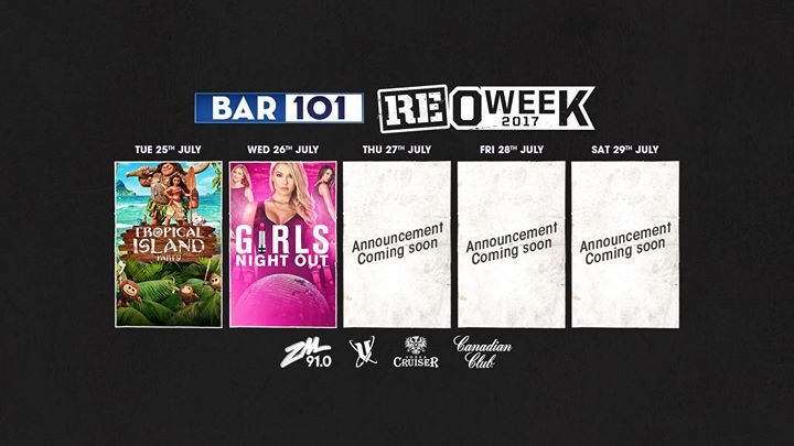 Party - Re-O Week 2017 at Bar 101 Auckland - Bar 101 - 25.07.2017