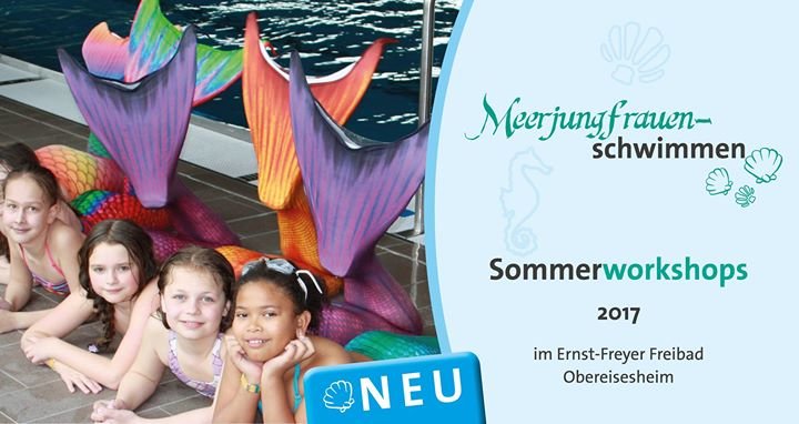 Party - Ernst-Freyer Freibad Sommerworkshops Meerjungfrauenschwimmen ...