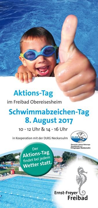 Party - Schwimmabzeichenaktionstag im Ernst-Freyer Freibad ...