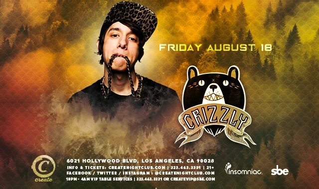 Festa - Crizzly at Create - Create - 19.08.2017