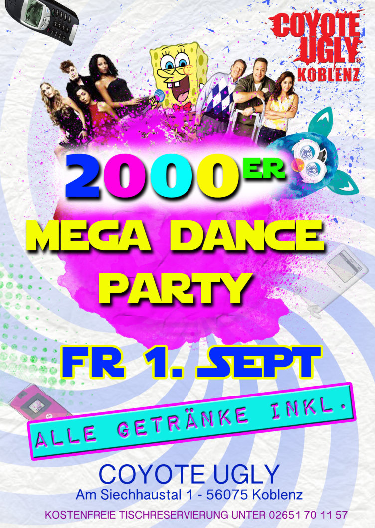 Party - 2000er MEGA Dance Party Vol 2 - ALL inkl. - Coyote Ugly im ...