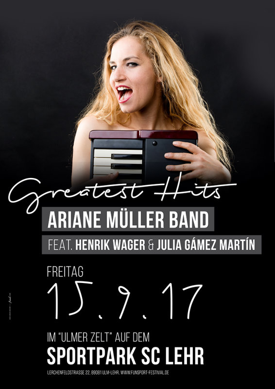 Concert - Ariane Müller Band feat. Henrik Wager & Julia Gámez Martín ...
