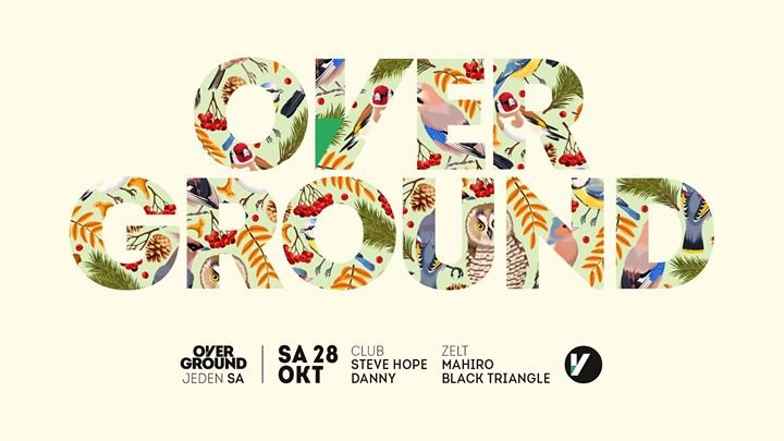 Party - Overground - Der Samstag im Volksgarten - Volksgarten - 28.10.2017 Party - Overground - Der Samstag im Volksgarten - Volksgarten - 28.10.2017