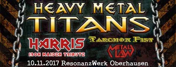 Party - HEAVY METAL Titans - Resonanzwerk in Oberhausen - 10.11.2017