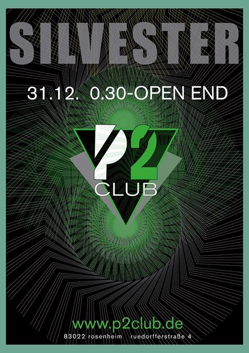 Party - P2 Silvester - P2-Club - 01.01.2018