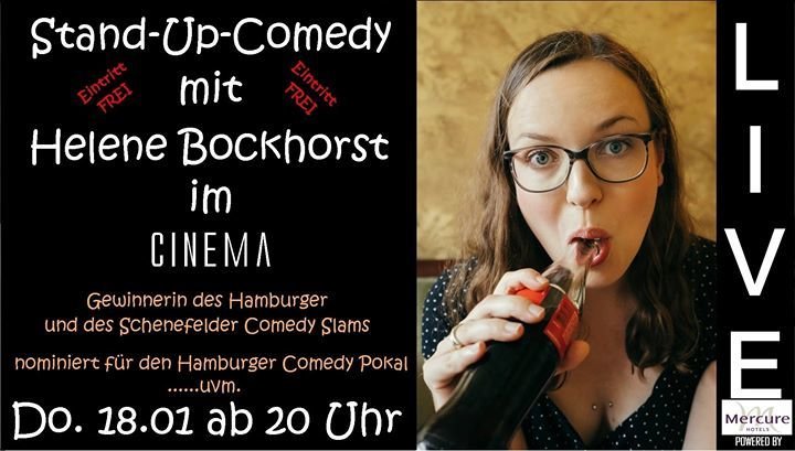 Party - LIVE Comedy mit Helene Bockhorst - Cinema Bar in Schweinfurt ...