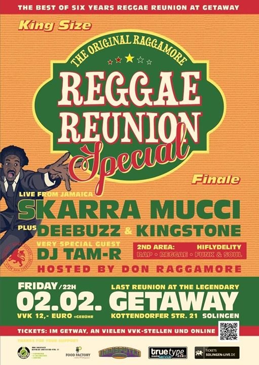 Party - Reggae Reunion Special - The King Size Finale - Getaway - 02.02 ...