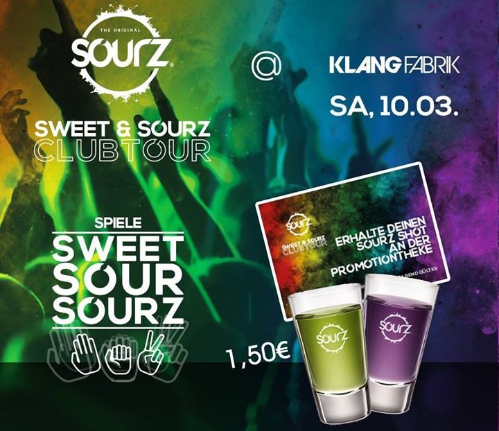 Party - Sweet & Sourz CLUB-Tour 2018! Alle Sourz Shots NUR 1,50 ...